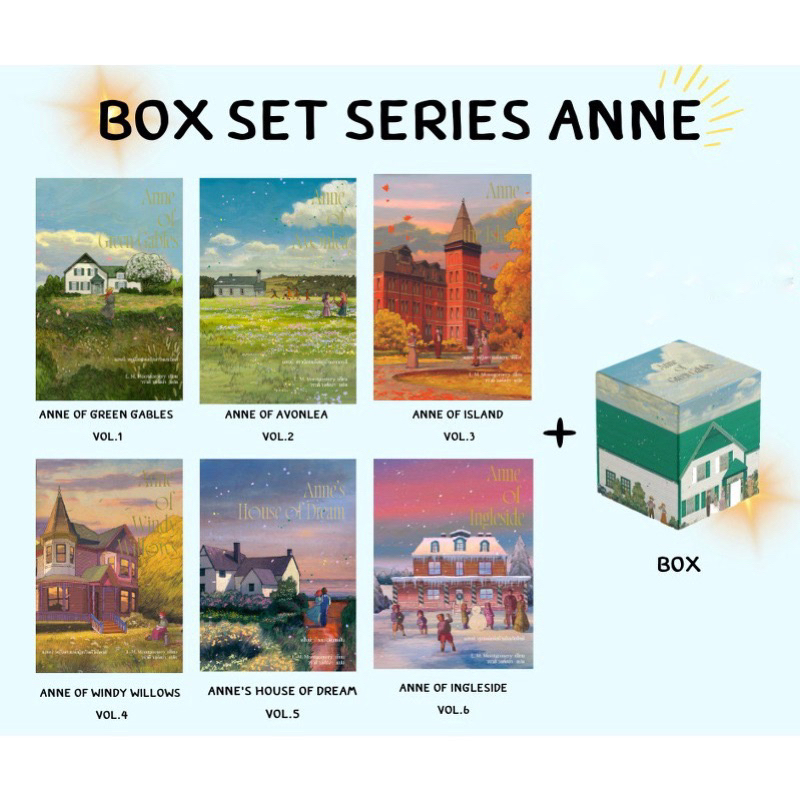 Boxset แอนน์ Anne of Green Gables (ใหม่ซีล) | Shopee Thailand