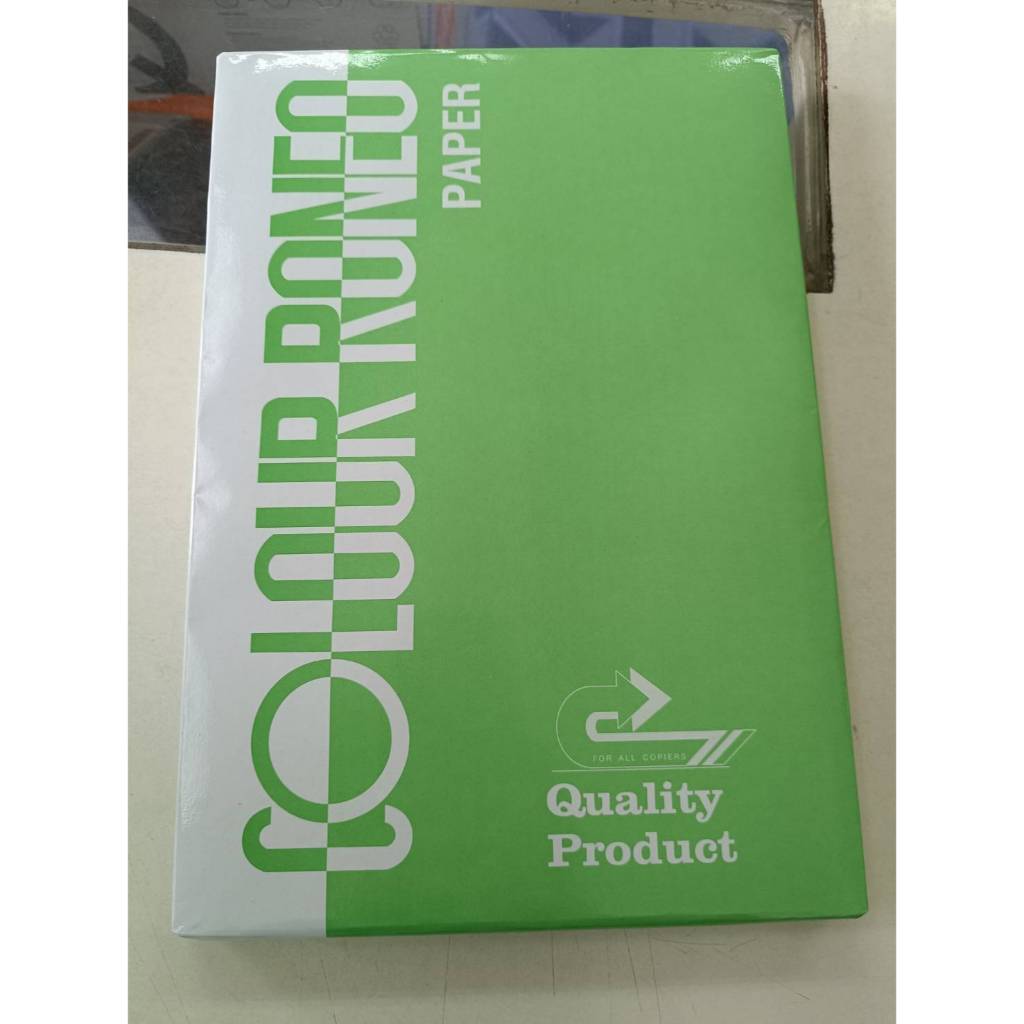 กระดาษแบงค์สี 55 แกรม 250 แผ่น ยี่ห้อ COLORL RONEO BY TPS | Shopee Thailand