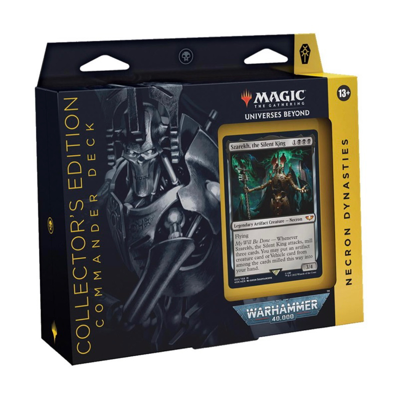 MTG Warhammer 40,000 Collector's Edition Commander Deck - Necron ...