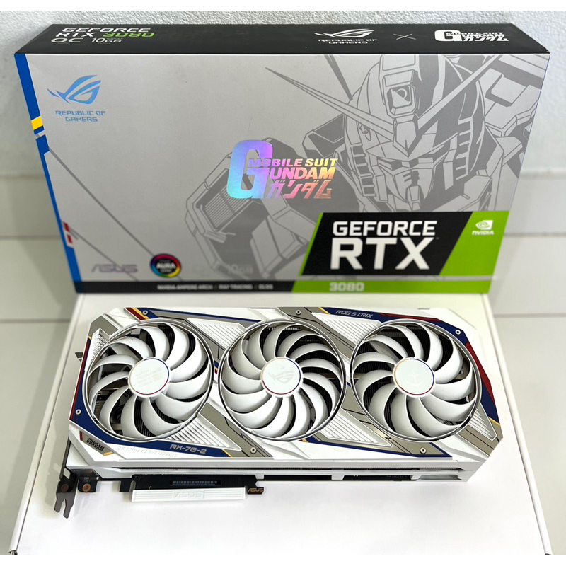 ASUS ROG RTX 3080 10GB GUNDAM | Shopee Thailand
