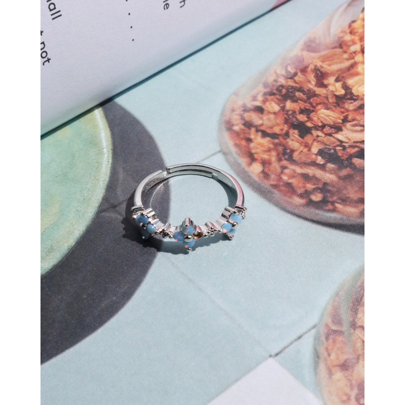 แหวน ivowly-Pollen ring แหวนดอกไม้ (กรอกโค้ด: YWWMT9 ลด 30.-) | Shopee Thailand