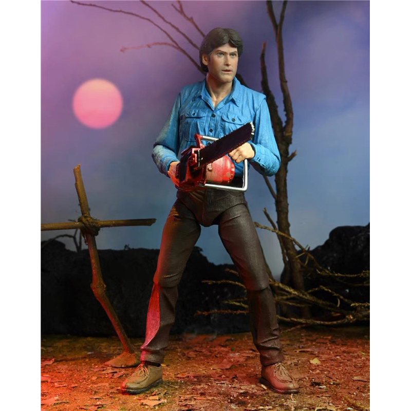 NECA The Evil Dead 40th Anniversary Ultimate Ash Williams NECA 1/10 ...