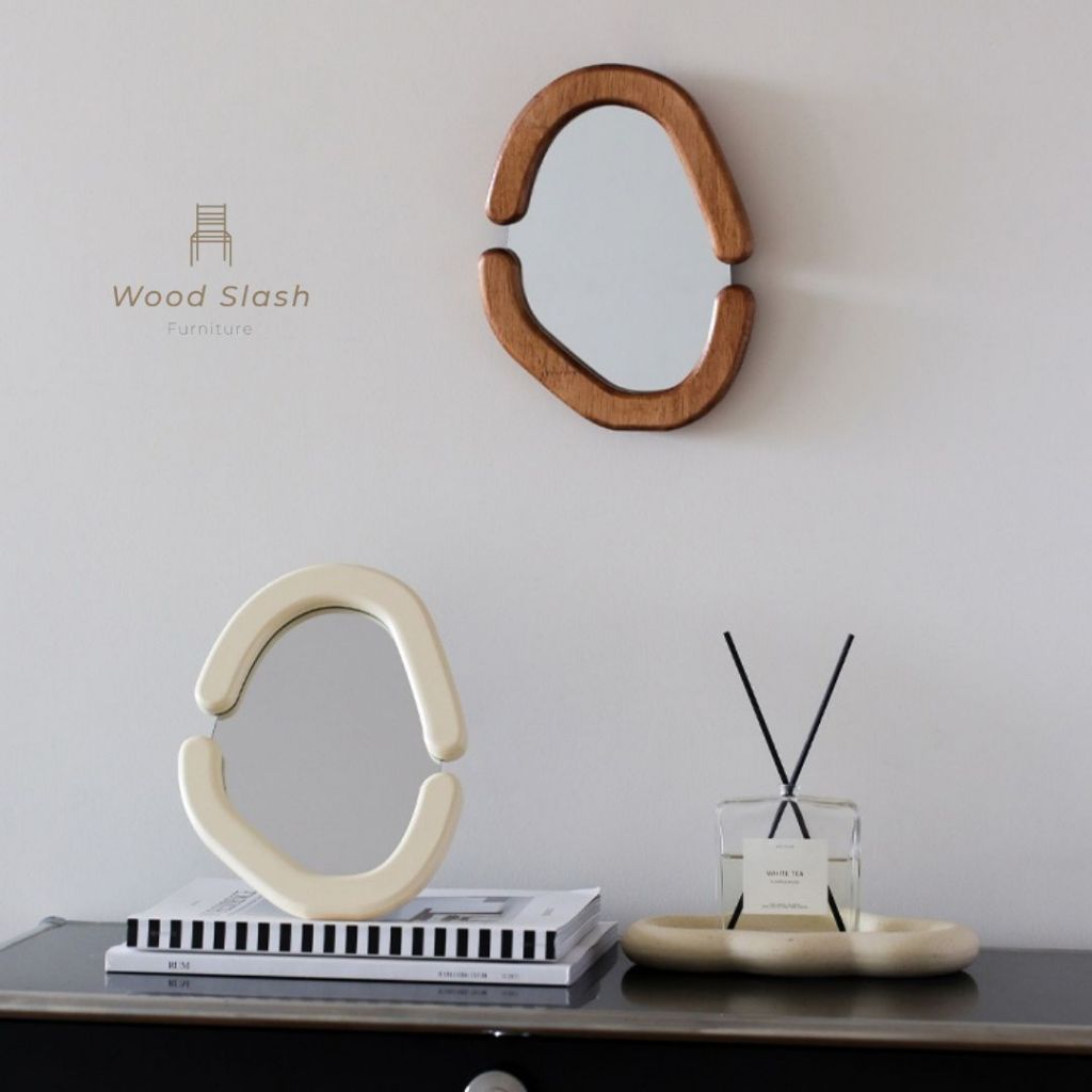 Wood Slash Decor กระจกไม้ | Shopee Thailand