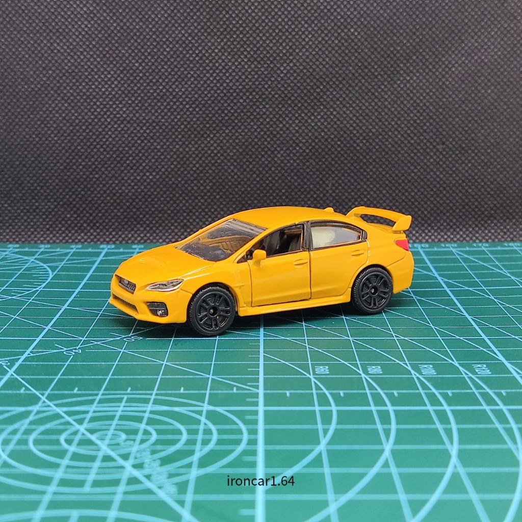 majorette subaru wrx sti สีเหลือง | Shopee Thailand