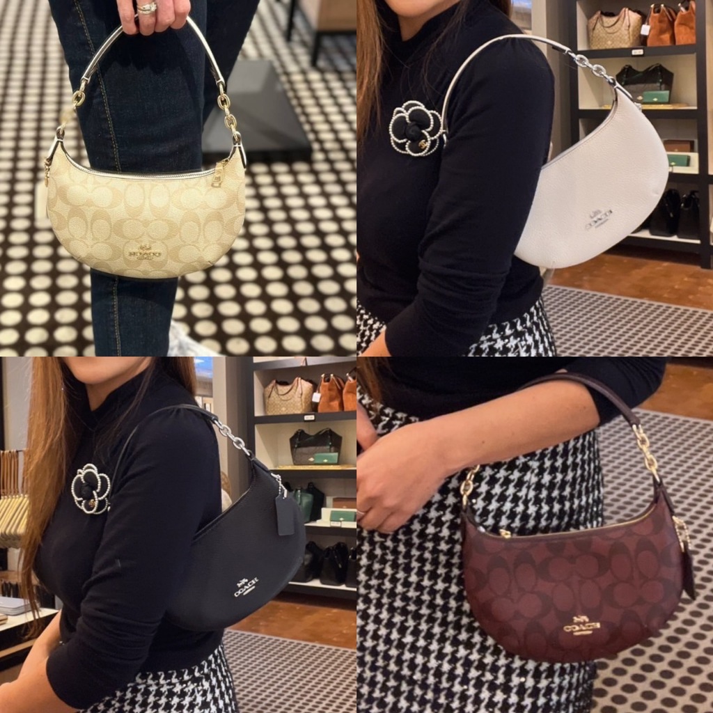 ของแท้100%พร้อมส่ง Coach Mini Payton In Signature Canvas CM273/CN011 ...