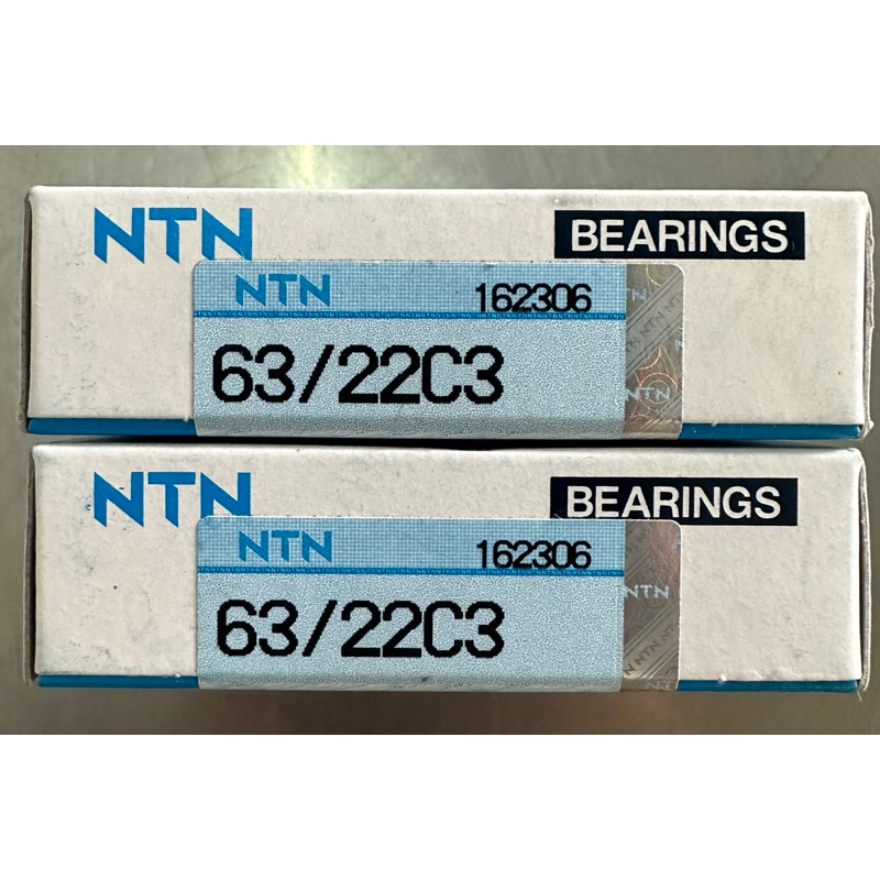 ตลับลูกปืน 63/22C3 NTN Bearing (Japan) แบบรอบจัด ข้างข้อขวาเวฟ125 | Shopee Thailand