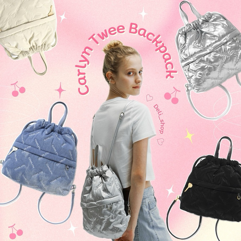 Pre-order ♡ กระเป๋า Carlyn Twee Backpack แท้จากช้อป | Shopee Thailand