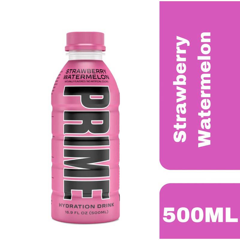 Prime Strawberry Watermelon Hydration Drink 500ML++ ไพร์มสตอเบอรี่ วอเท ...