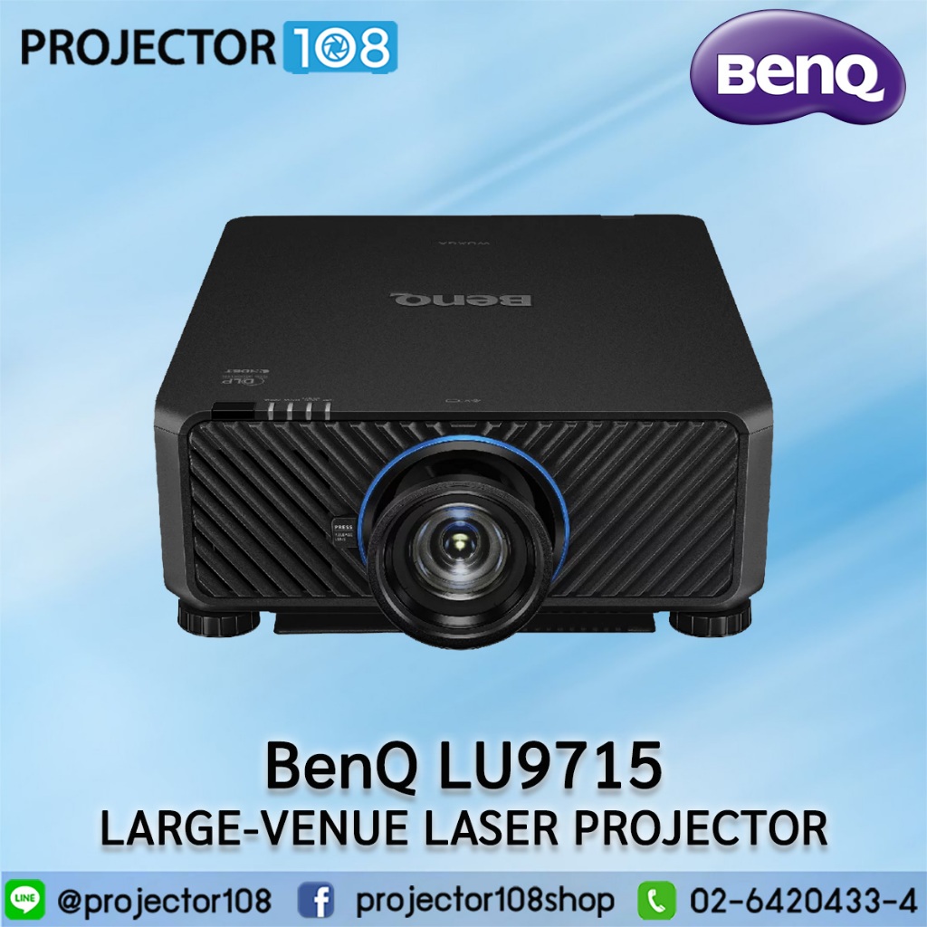 BenQ LU9715 8000lms WUXGA Large-Venue BlueCore Laser Projector (3 Years ...