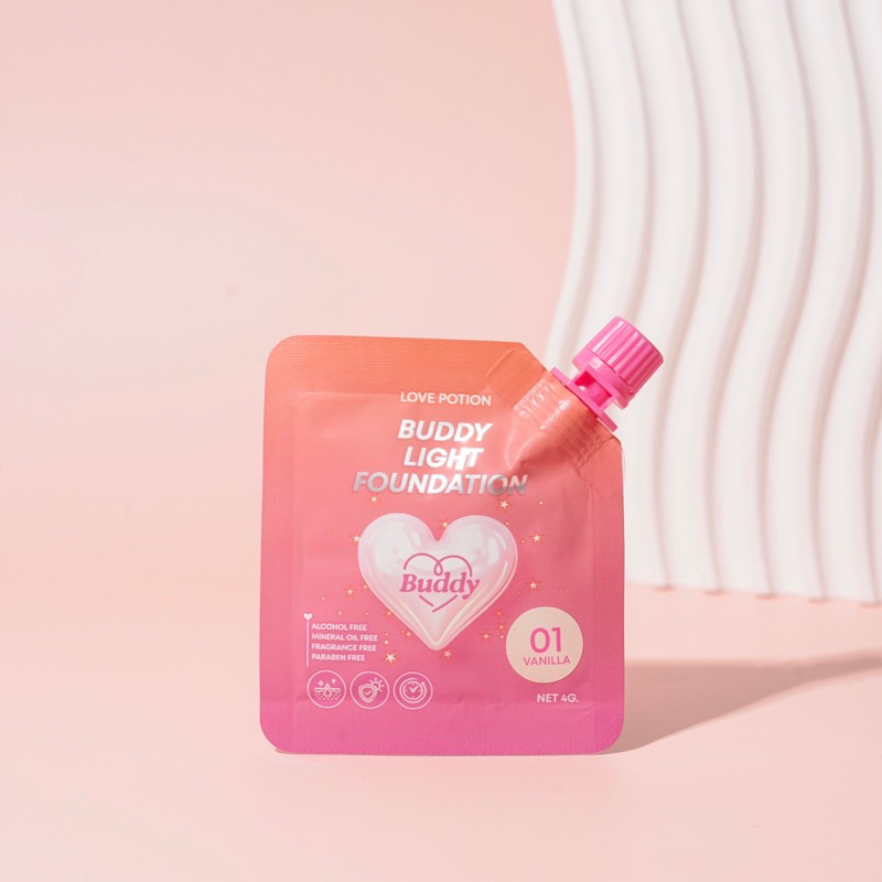 (แบบซอง) รองพื้นบัดดี้ / Buddy Light Foundation | Shopee Thailand