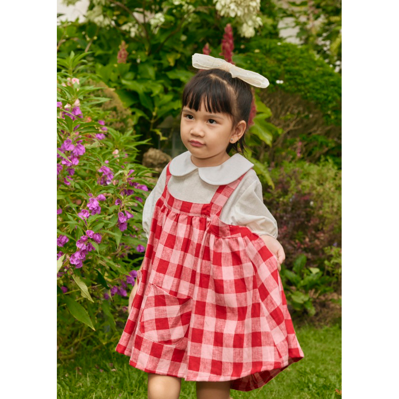 Weerin kids marry overall ชุดเอี้ยมเด็กหญิง ชุดกระโปรงกับเสื้อ เสื้อผ้า ...