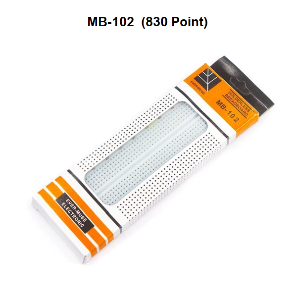 Breadboard & Jumper Wire บอร์ดทดลองวงจรและสายจัมป์ ความยาว 20 cm ...