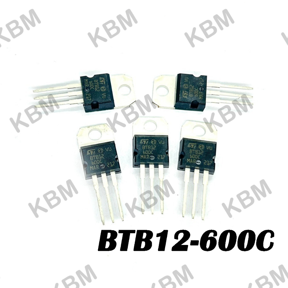 Transistor ทรานซิสเตอร์ Triacs BTB04-600SL BTB10-800BW BTB12-600C | Shopee Thailand