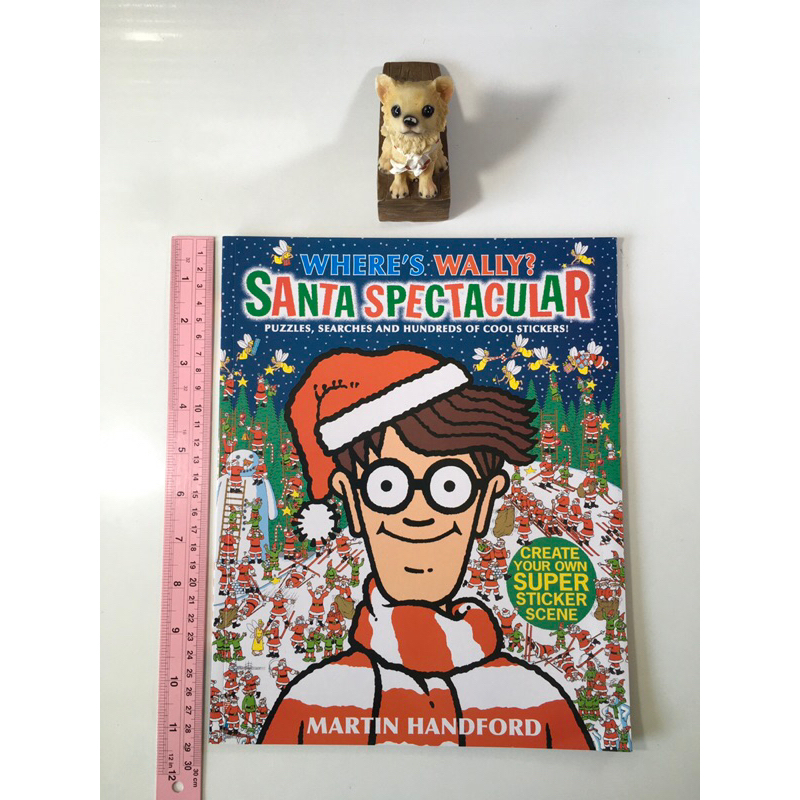 Where’s wally Santa Spectacular (Puzzle,Searches,Stickers) By Martin ...