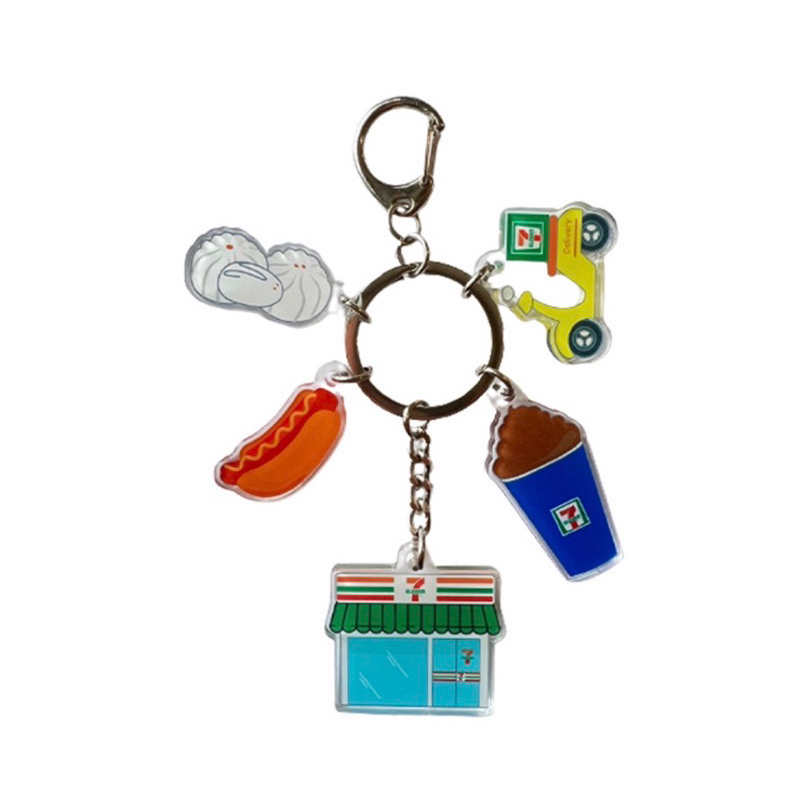 พวงกุญแจอะคริลิคเซเว่น 7-11, 7-Eleven (Key Chain) ของสะสม | Shopee Thailand