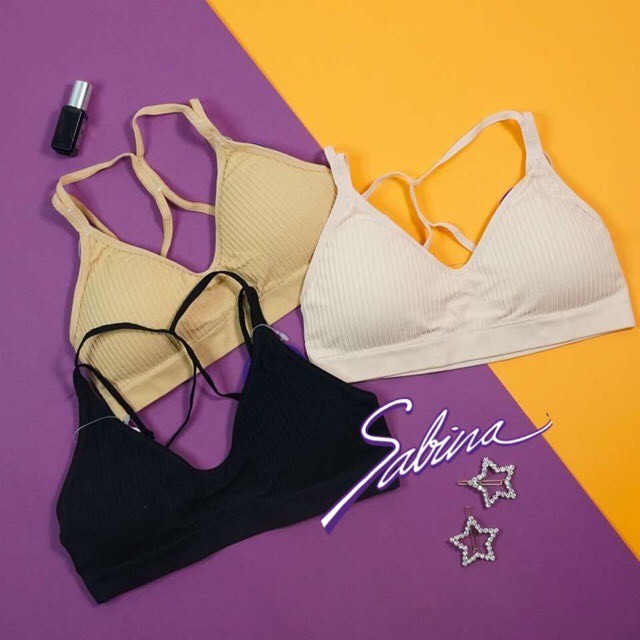 Sabina Soft Collection Wireless Shape เสื้อชั้นในไร้โครง SBK256 แบบสวม ...