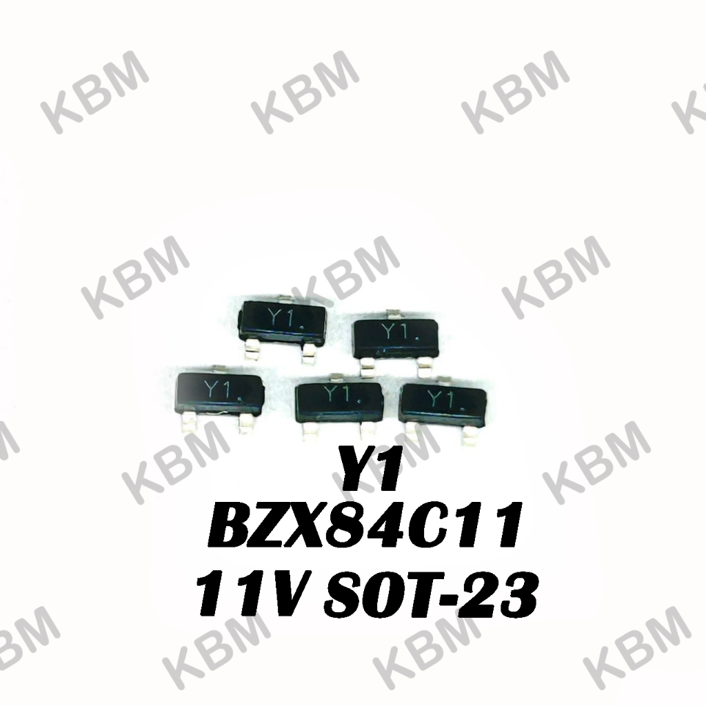 Zener Diode BZX84C11 Y1 11V BZX84C12 Y2 12V BZX84C13 Y3 13V BZX84C15 Y4 15V BZX84C16 Y5 16V SMD ...