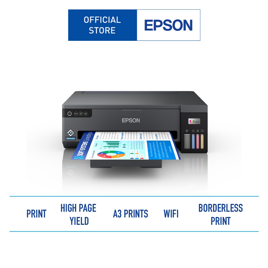 Epson Ecotank L11050 เครื่องพิมพ์ระบบอิงค์เจ็ท 4 สี ปริ้นได้สูงสุดถึง ...