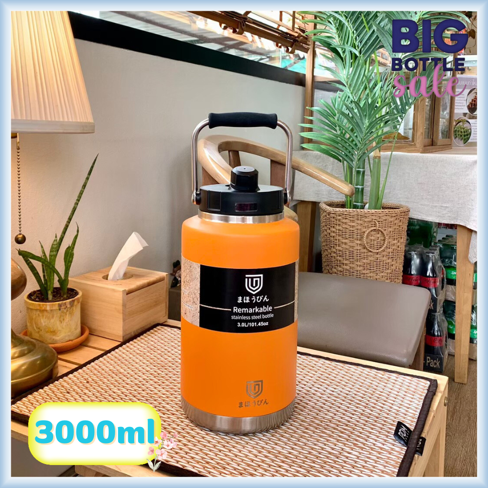 M-30 กระติกน้ำ เก็บอุณหภูมิ เก็บความเย็น กระติกใส่น้ำแข็ง กระบอกน้ำเก็บความเย็น 3000ML/3L ...