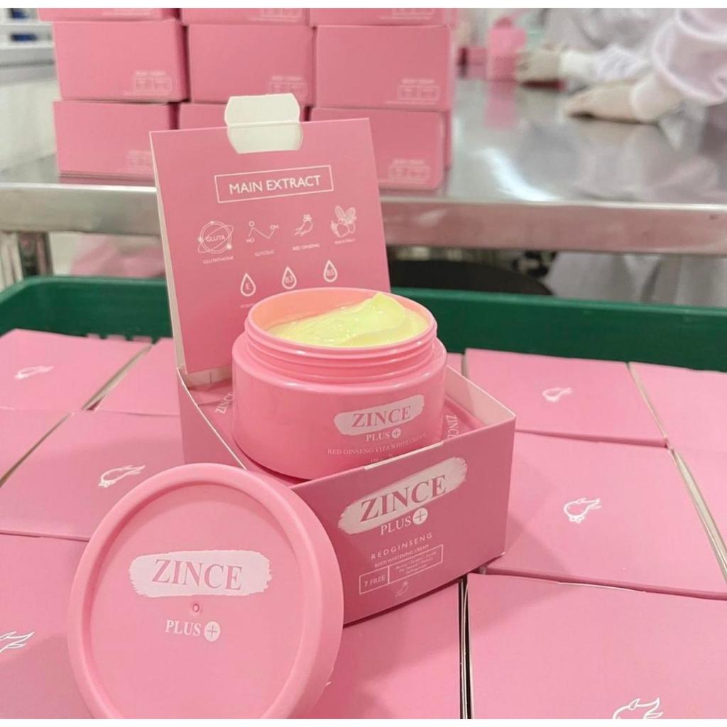 Zince Plus Red Ginseng Body White Cream | Shopee Thailand