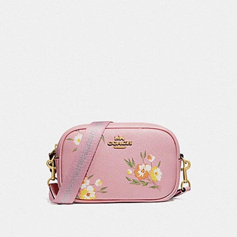 พร้อมส่ง แท้ มือหนึ่ง Coach CONVERTIBLE BELT BAG WITH TOSSED DAISY ...