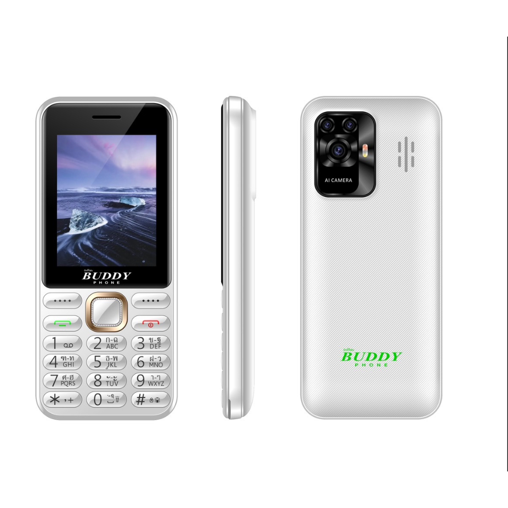 BUDDY PHONE K5 (64MB+128MB) 3G เครื่องทนทาน ปุ่มกด จอใหญ่ชัด 2.8 นิ้ว ...