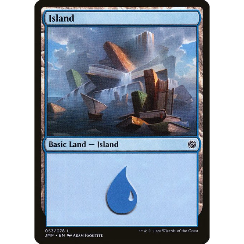 MTG Basic Land - Island - Jumpstart 2020 | Shopee Thailand