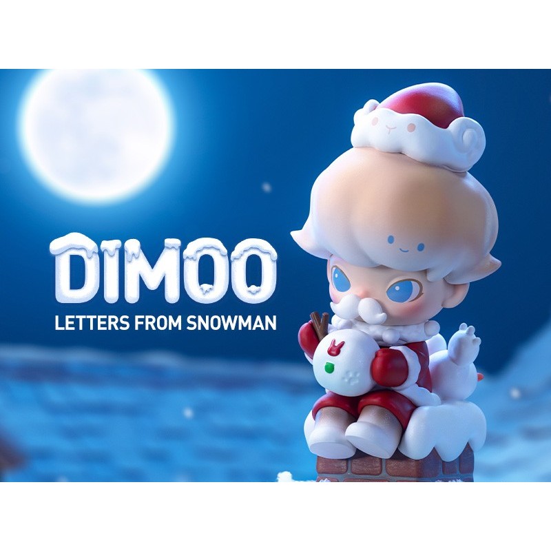 gachabox Dimoo Letters from Snow Series by Pop Mart แบบสุ่ม พร้อมส่ง ...