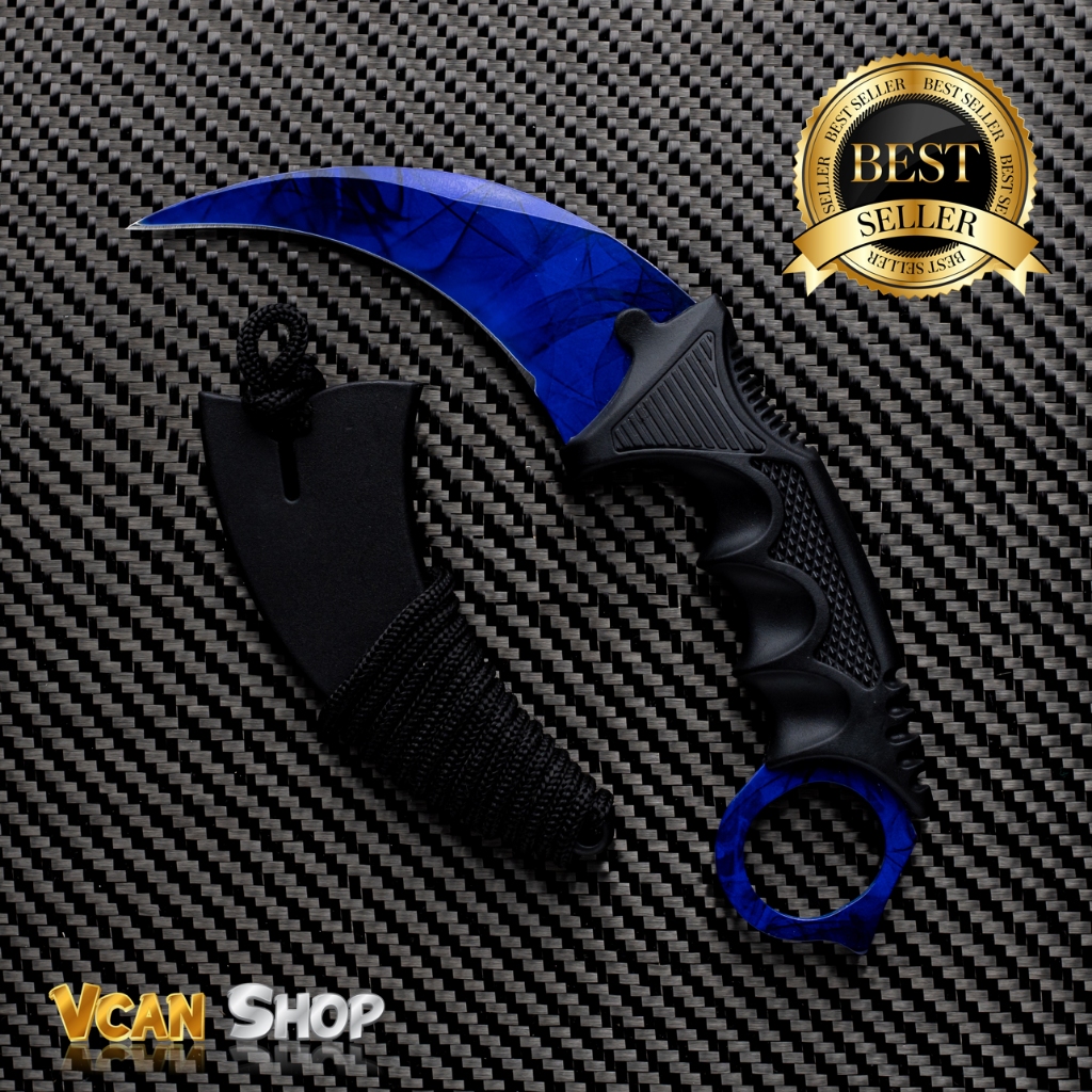 Karambit Knife มีดพก คารัมบิต มีดใบตาย พร้อมซองและเชือก | Shopee Thailand