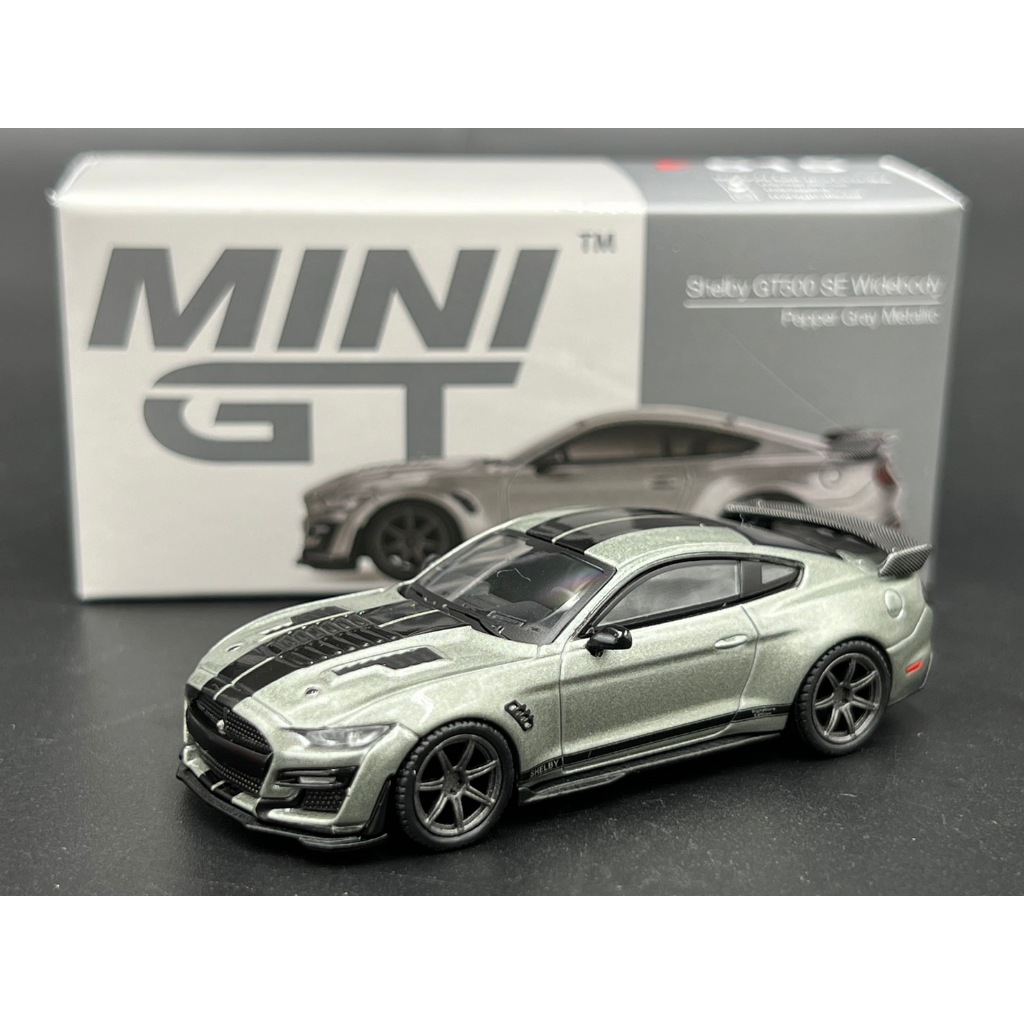 MINIGT Shelby GT500 SE Widebody Pepper Gray Metallic | Shopee Thailand