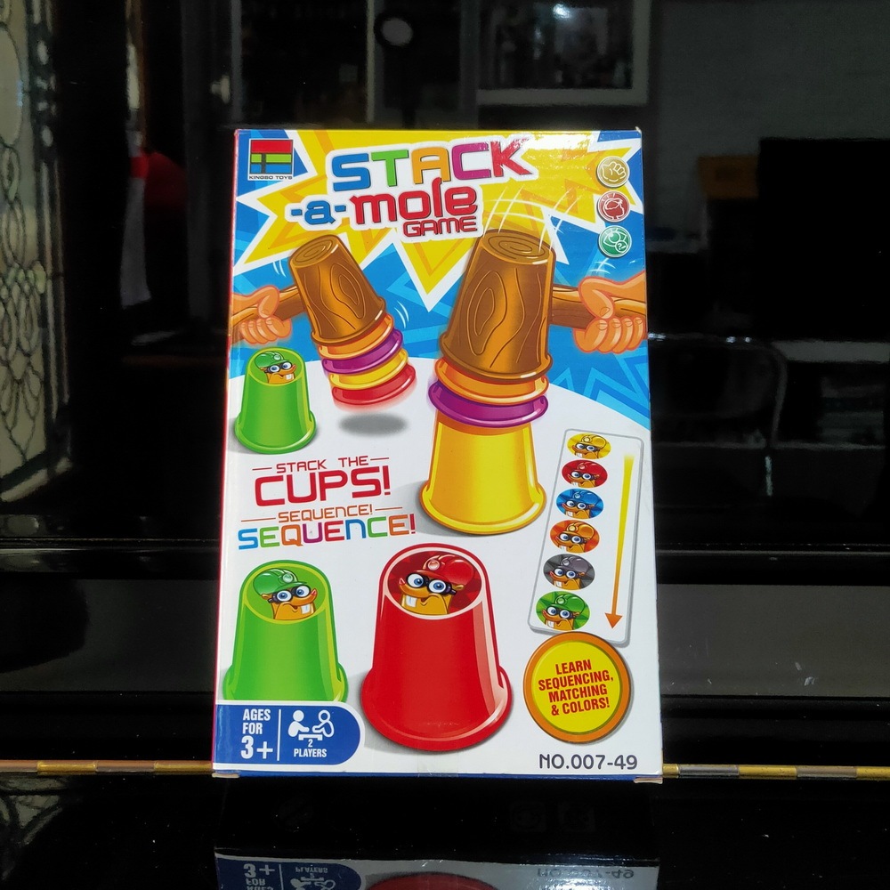 Stack Game Stack the cup เหมาะกับเด็ก 3+ เล่นสนุก มีแบบการ์ดให้เลือกมากมายหลายสีสัน มือสอง ...
