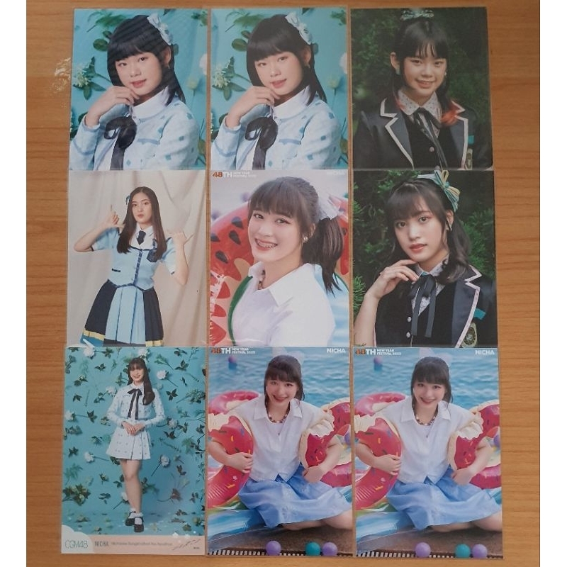 [ใบเศษ] - CGM48 - Pepo / Nicha - Photoset : Melon / Mali / Eien / Pool ...