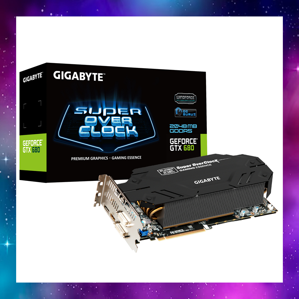 VGA (การ์ดแสดงผล) GIGABYTE GTX 680 WINDFORCE 5X SUPER OVERCLOCK ใช้งาน ...