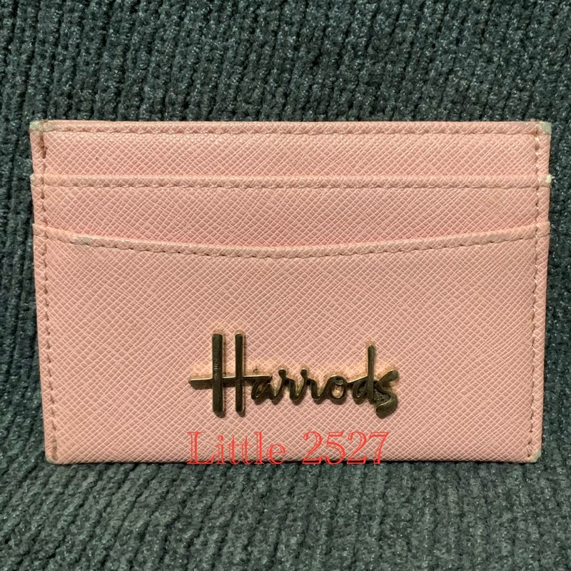 Card holder กระเป๋าใส่บัตร Harrods (มือสอง) | Shopee Thailand
