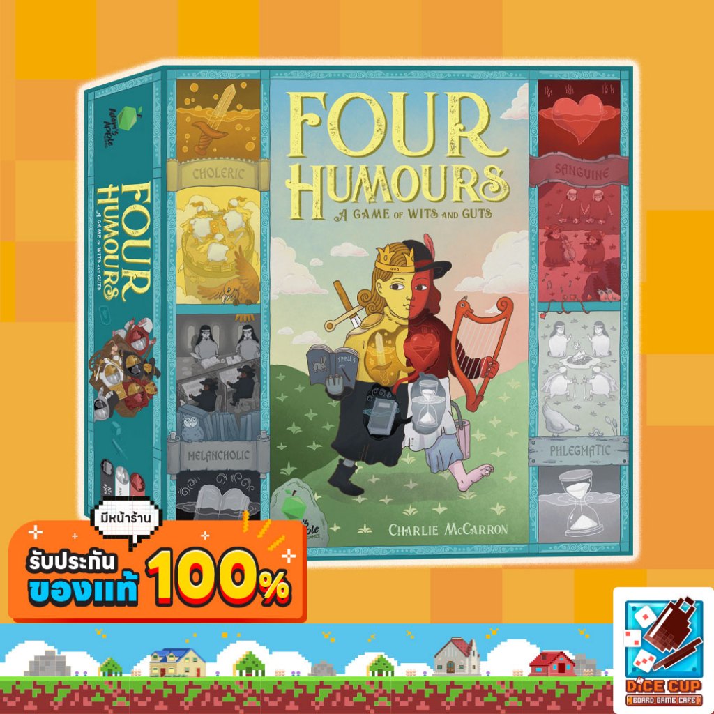 [ของแท้] Four Humours Deluxe Edition Board Game | Shopee Thailand