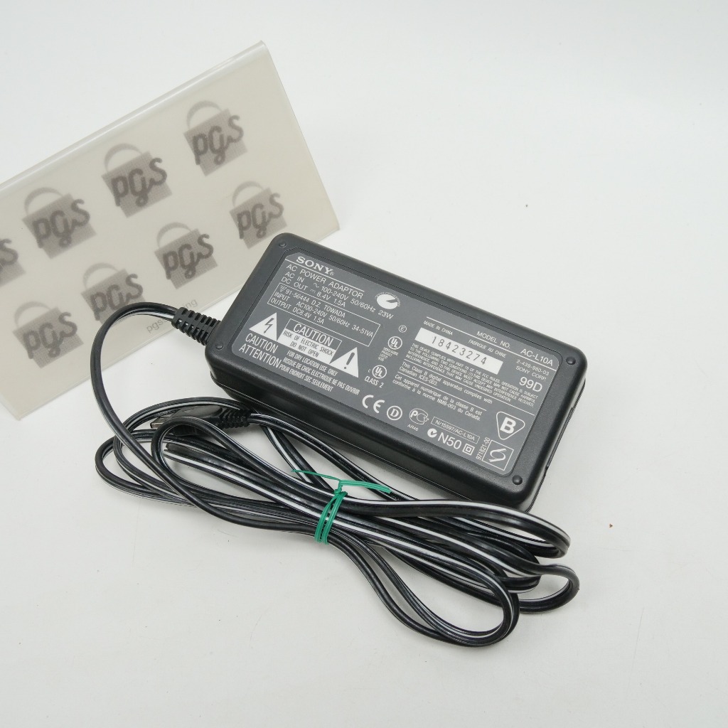 Sony AC L10A อแดปเตอร์กล้อง โซนี่ ของแท้มือ สอง 010223 | Shopee Thailand