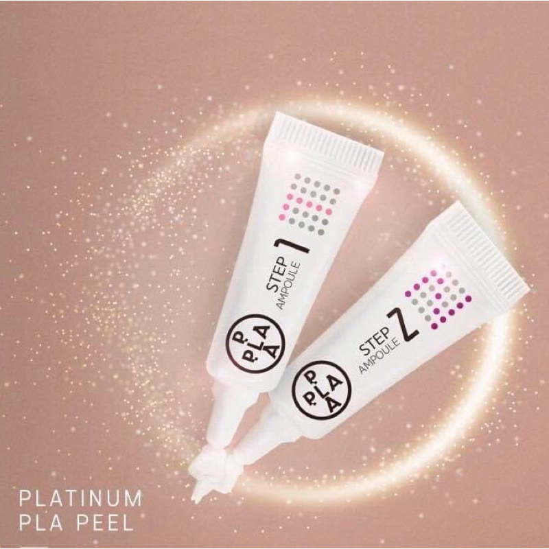 Platinum PLA PEEL ดูแลผิวกระจ่างใส ลดสิว 1 คู่ | Shopee Thailand