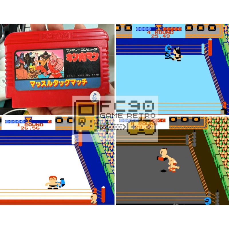 ตลับเกมคินนิคุแมน Kinnikuman: Muscle Tag Match : M.U.S.C.L.E. [FC] ตลับ ...