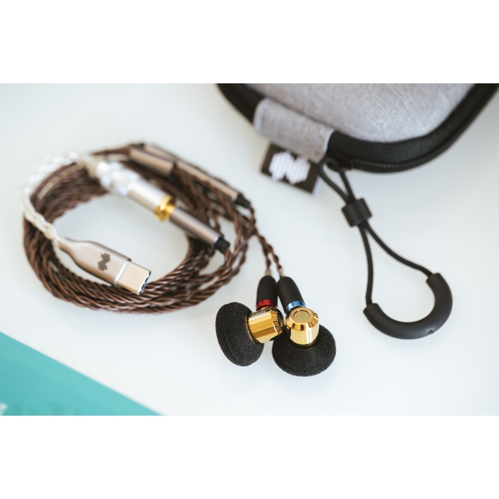 Neo Soul Harmony Earbud - 🇹🇭 หูฟังเอียบัด เสียงนุ่ม ใสกังวาล ทองเหลือง ขั้ว MMCX | Shopee Thailand