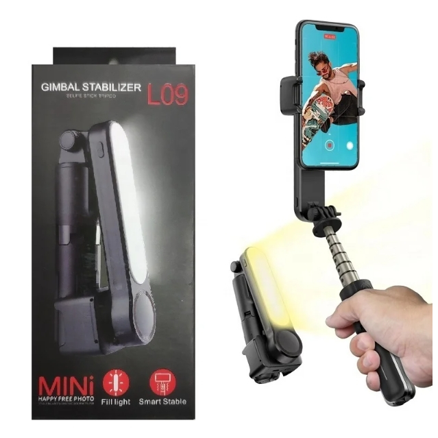 gimbal stabilizer l09 mini ไม้กันสั่นสำหรับมือถือพับได้ขนาดมินิ ...