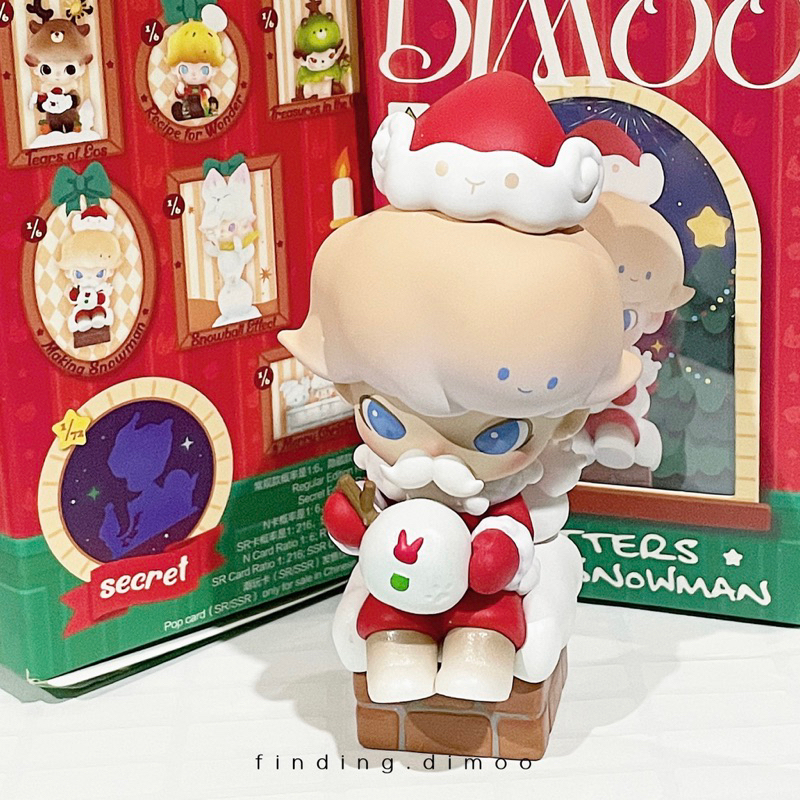 ( พร้อมส่ง ) Blind box กล่องสุ่ม : DIMOO letters from snowman ‘ Popmart ...
