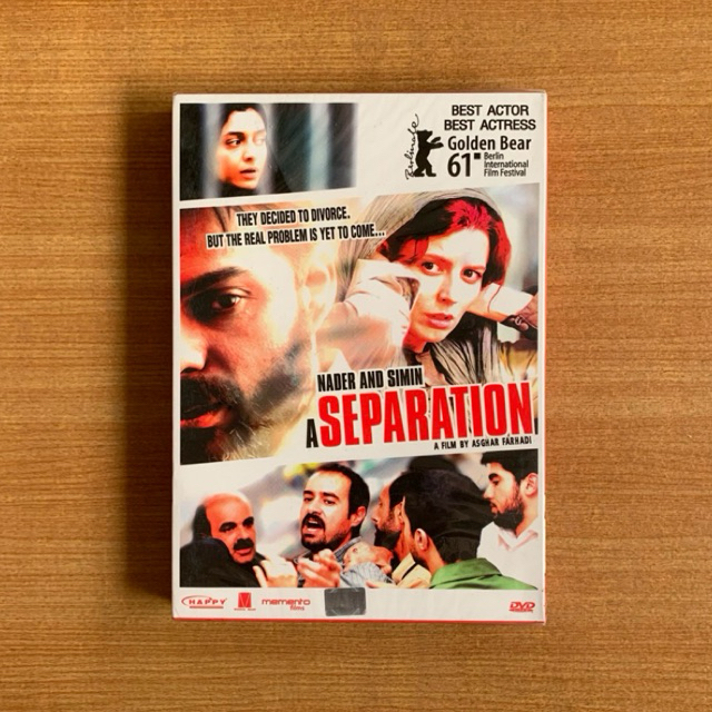 DVD : A Separation (2011) หนึ่งรักร้าง วันรักร้าว [มือ 1 ปกสวม] Nader ...