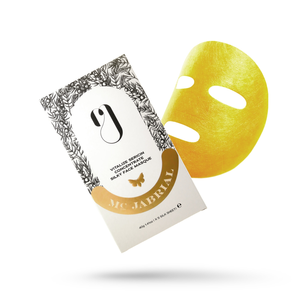 MC JABRIAL Vitalize Sericin Concentrate Silky Face Masque แผ่นมาส์กหน้า ...