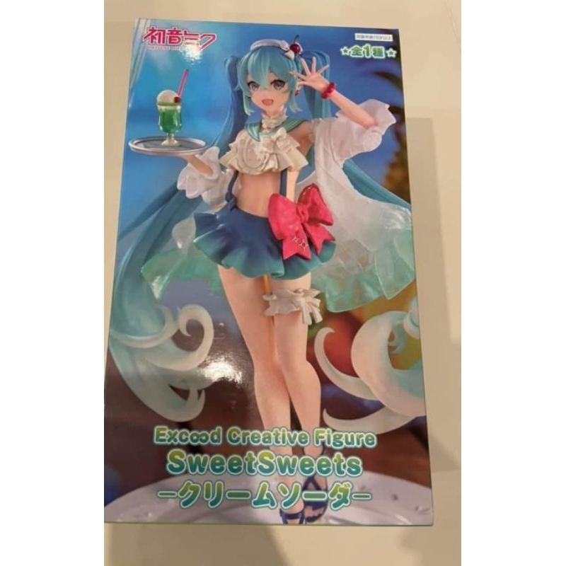 sales 650 Hatsune Miku Exceed Creative Figure Sweet Sweets Cream Soda ...