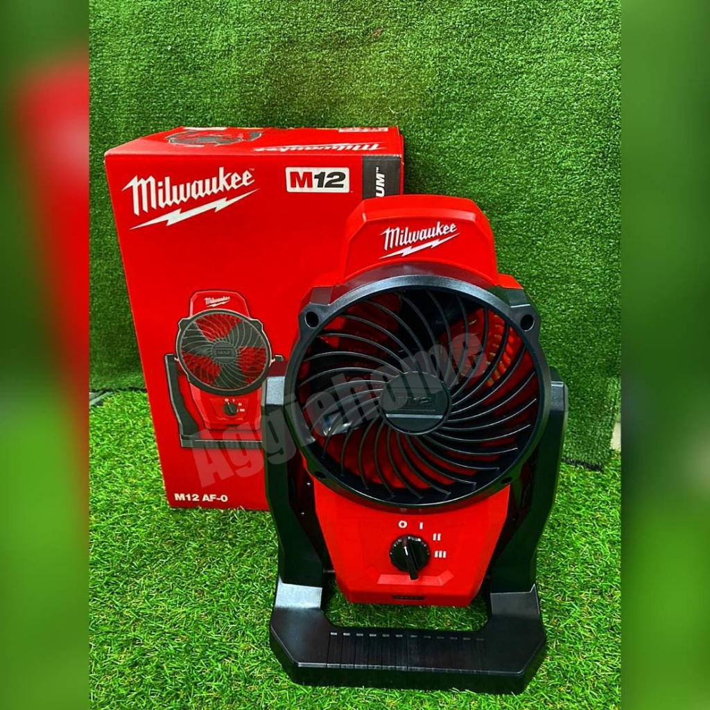 MILWAUKEE พัดลมไร้สาย รุ่น M12 AF 12V (ไม่รวมแบตแท่นชาร์จ) พัดลมแบบพกพา ...