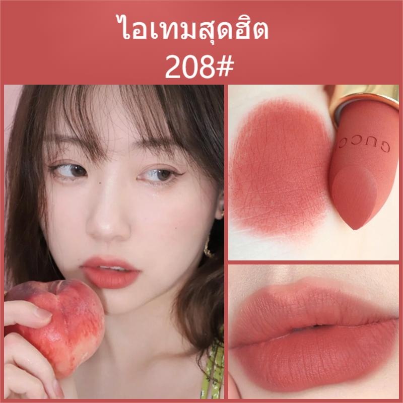 ลิปสติก Gucci Rouge A Levres Mat Lip Colour 3.5g Gucci lip สี 201, 204 ...
