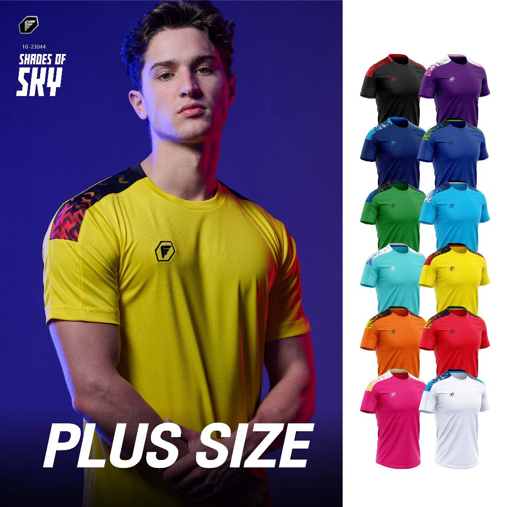 PEGAN 10-23044 เสื้อฟุตบอลพิมพ์ลาย PLUS SIZE ไซส์ใหญ่ ไซส์พิเศษ ...