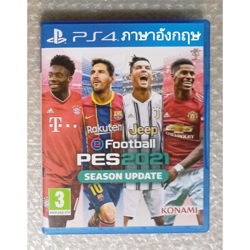 e Football PES 2021 SEASON UPDATE EN ไทยลีก PS4 PLAYSTATION 2 3 4 คน ...