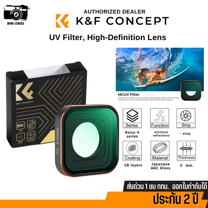 K&F Filter CPL For GOPRO 12/11/10/9 | Shopee Thailand