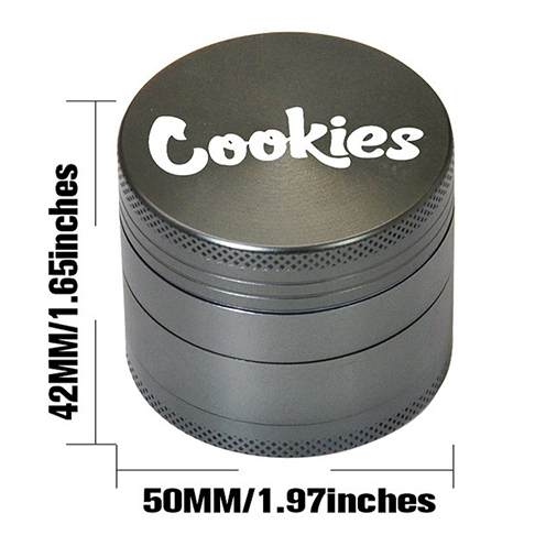[จัดส่งวันนี้]🔥ที่บดสมุนไพร 50mm 4 ชั้น Cookies Grinders เครื่องบด ...